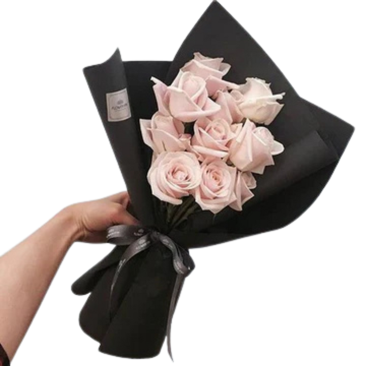 Pink Rose Bouquet | Fresh Roses Same-Day Delivery – Flower Bouquet